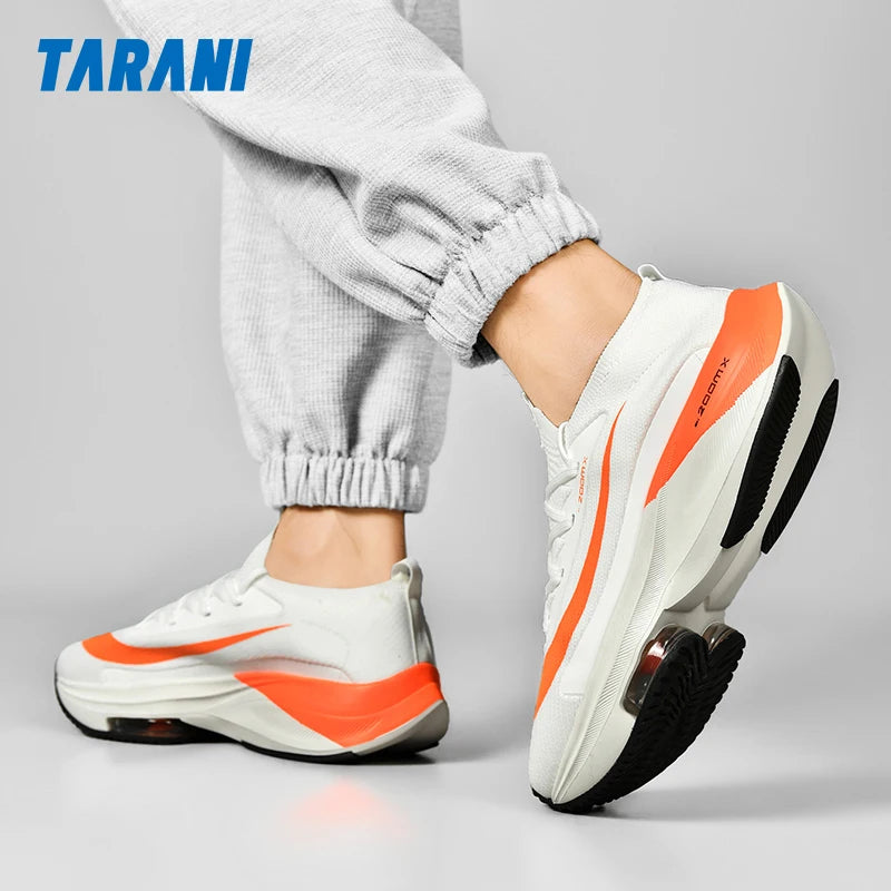 Men's Running Shoes with Air Cushion Carbon Plate Women's Lightweight ...